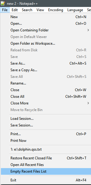 How to remove single entries from recent file list? · Issue #9524 · notepad-plus-plus/notepad ...