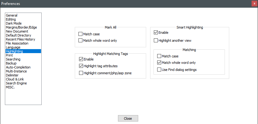 NotAnIssue, Keyword highlighting, partial match · Issue #10366 · notepad-plus-plus/notepad-plus ...