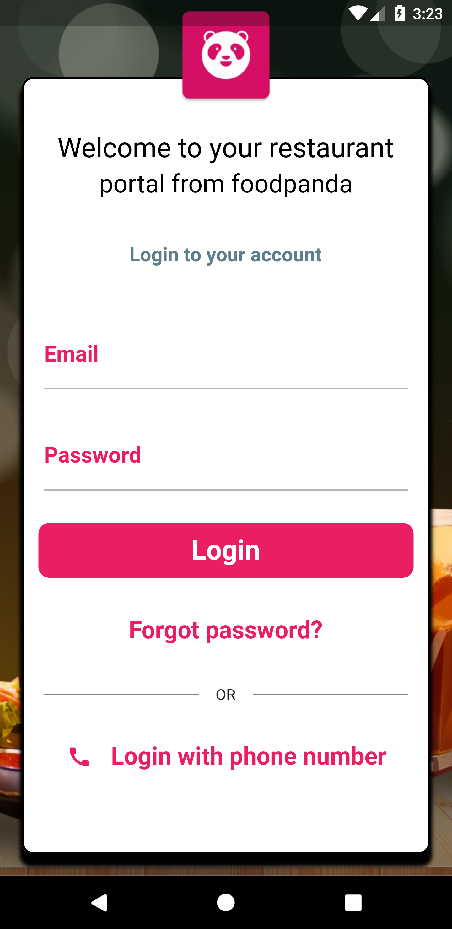 GitHub - dipromunanik/FoodPanda_LoginDesign: login-design