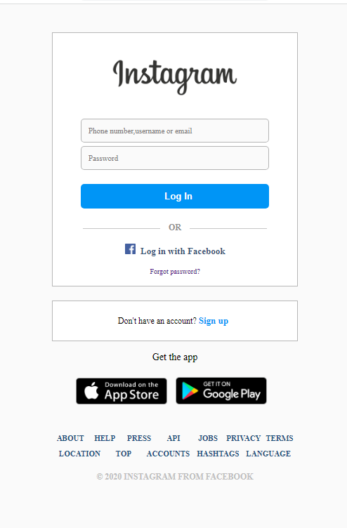 GitHub - Arunjagan12/INSTAGRAM-login-page-clone: A clone of login page ...