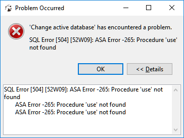 Sybase ASA 9 - problem selecting DB · Issue #8620 · dbeaver/dbeaver · GitHub