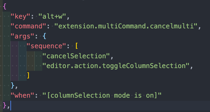 column selection status · Issue #141982 · microsoft/vscode · GitHub