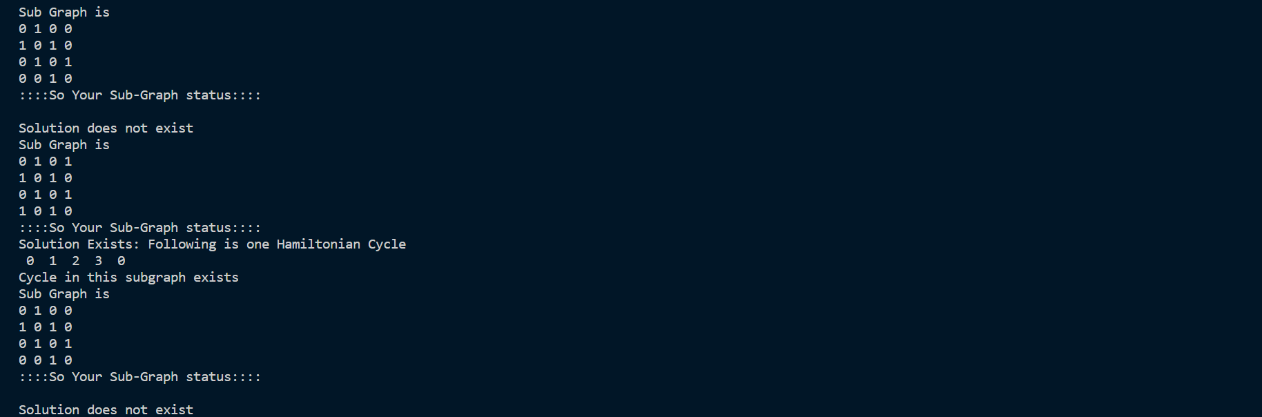 GitHub - Rajshree02/Cycle-Detection: Detecting cyclic nature of a graph ...