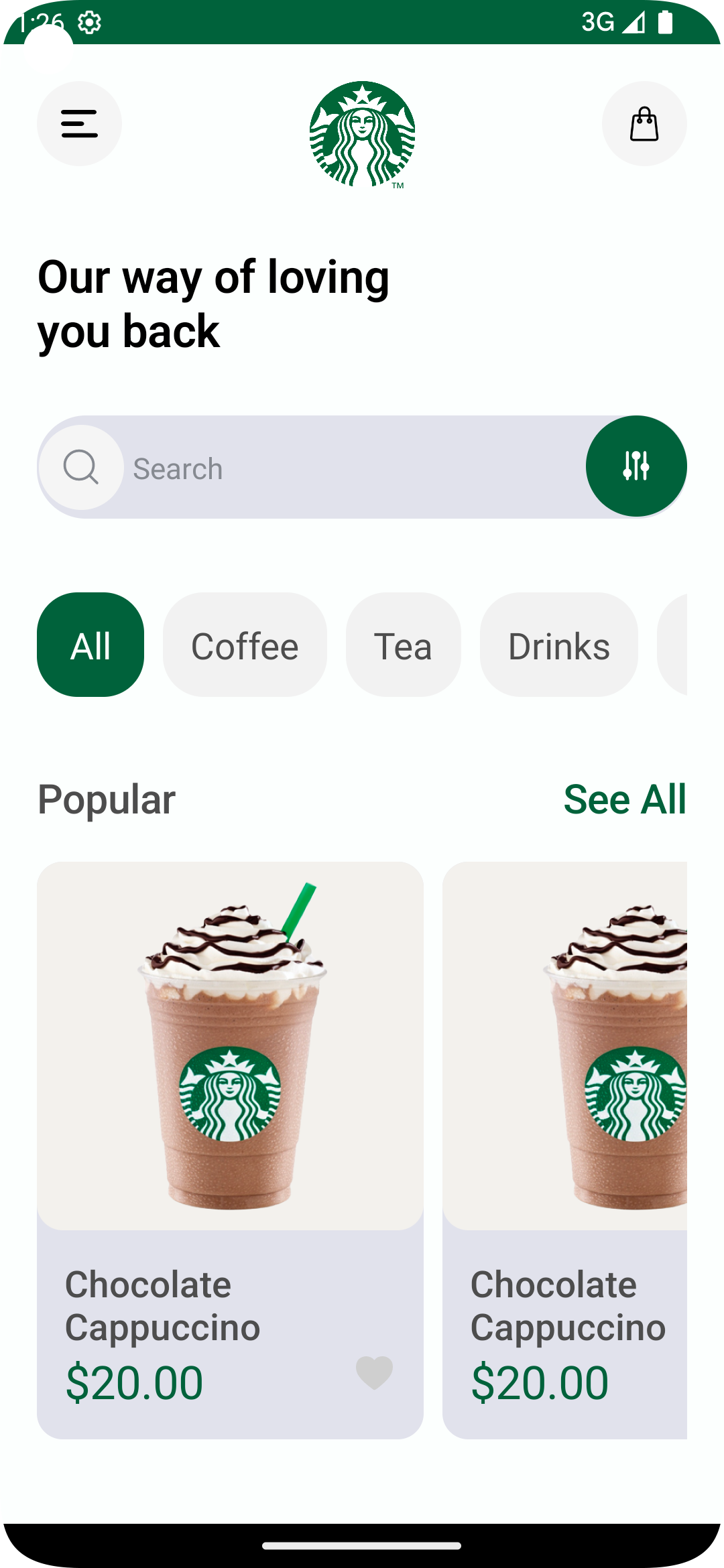 GitHub - vibhoooo/StarBucksClone