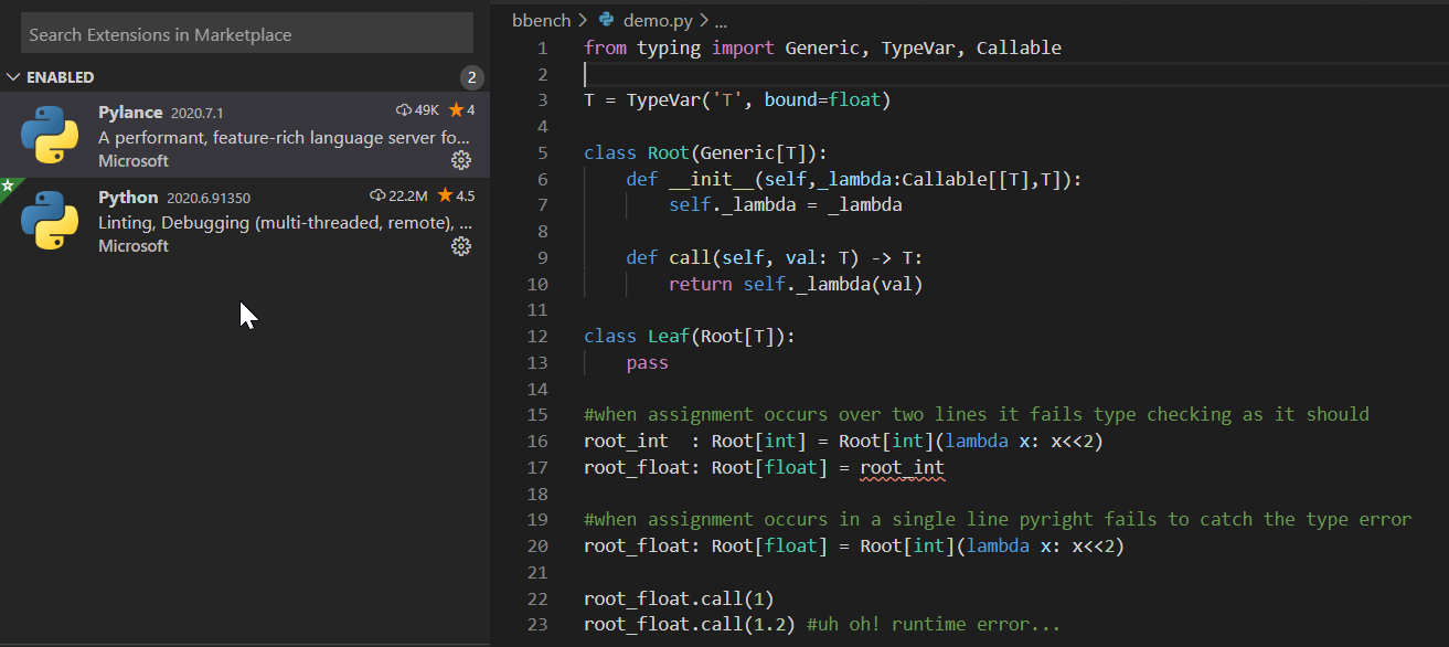 Incorrect Type Variance on Same Generic Class · Issue #822 · microsoft ...
