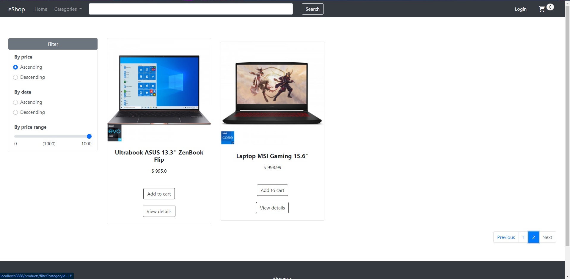 GitHub - AdrianMargarit/Shopping-app: Shopping application using Spring ...