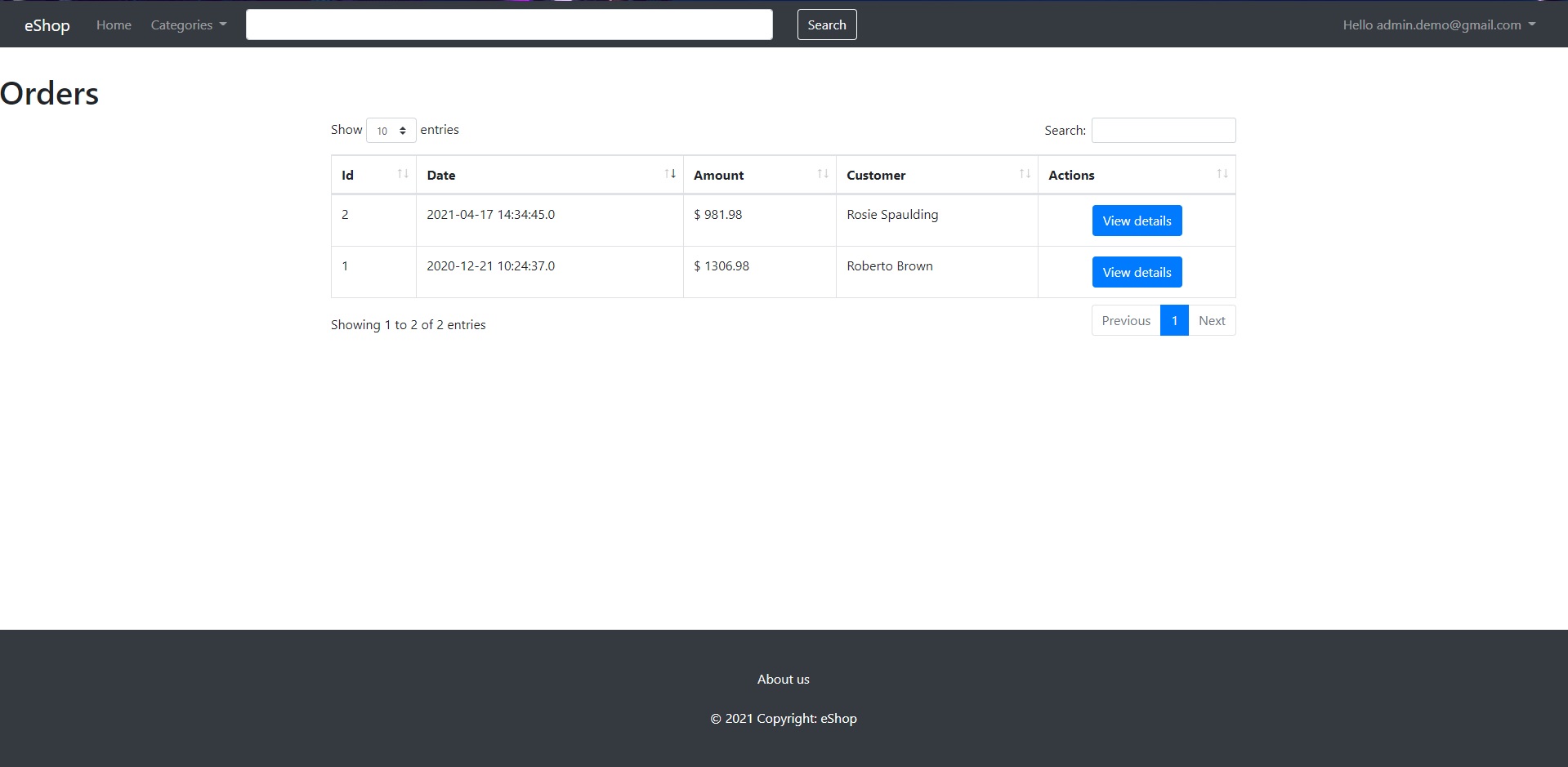 GitHub - AdrianMargarit/Shopping-app: Shopping application using Spring ...