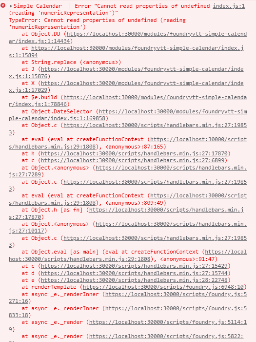 [BUG] Cannot Read properties of undefined when opening Simple Calendar settings · Issue #424 ...