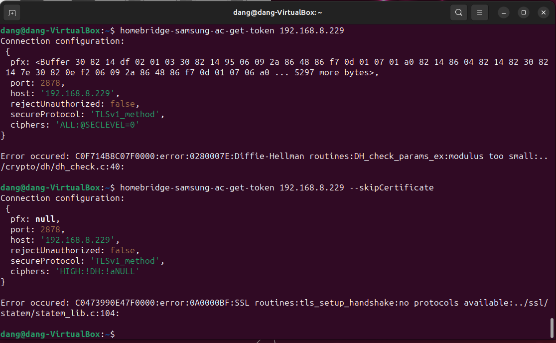 Connection error "Diffie-Hellman routines:DH_check_params_ex:modulus too small" · Issue #44 ...