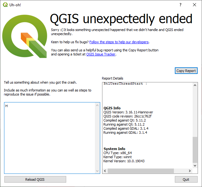 QGIS Crash (While creating layout) · Issue #48413 · qgis/QGIS · GitHub