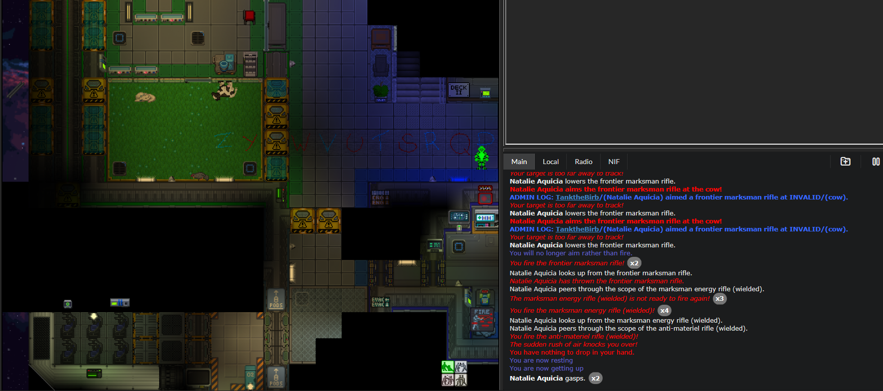 By falling over when using a sniper weapon, your view will become bugged [GENERAL] · Issue ...