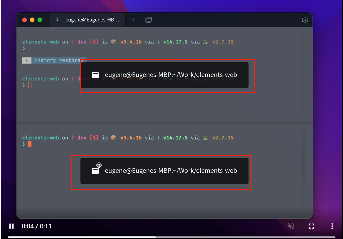 Split window · Issue #5406 · Eugeny/tabby · GitHub