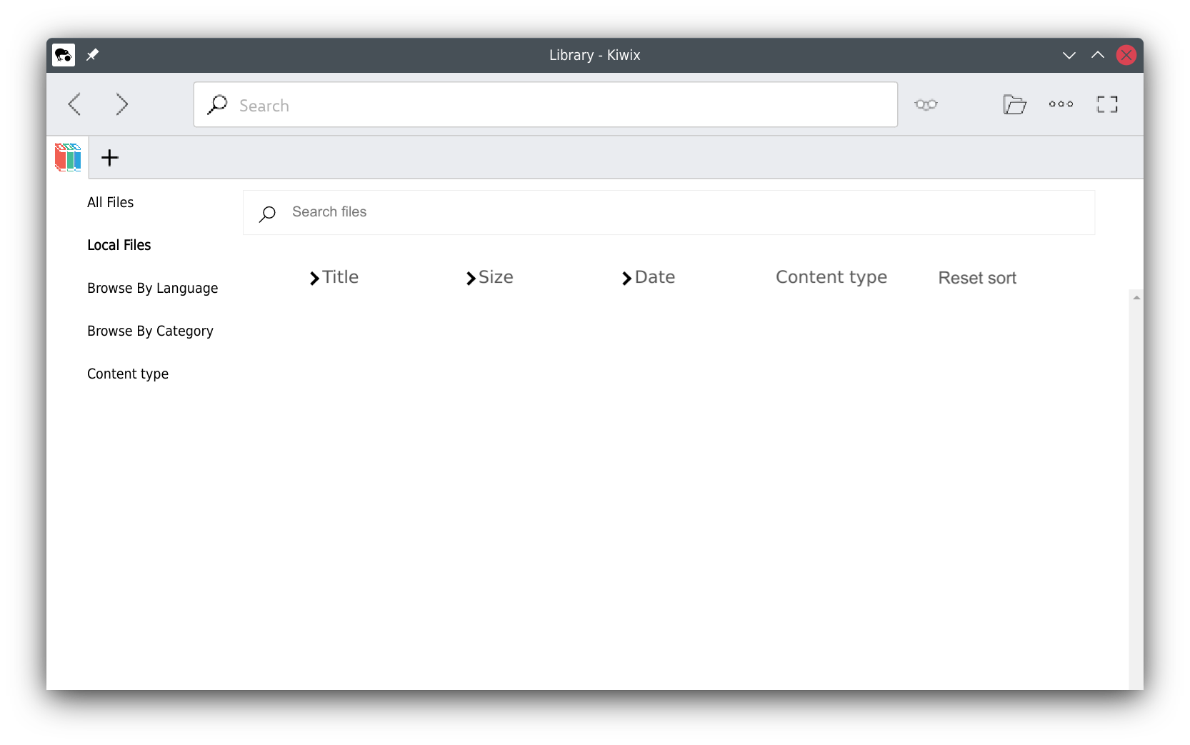 The library is always empty on new launch · Issue #776 · kiwix/kiwix-desktop · GitHub