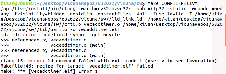 Measuring run time of C codes in normal and vector mode · Issue #71 · vproc/vicuna · GitHub