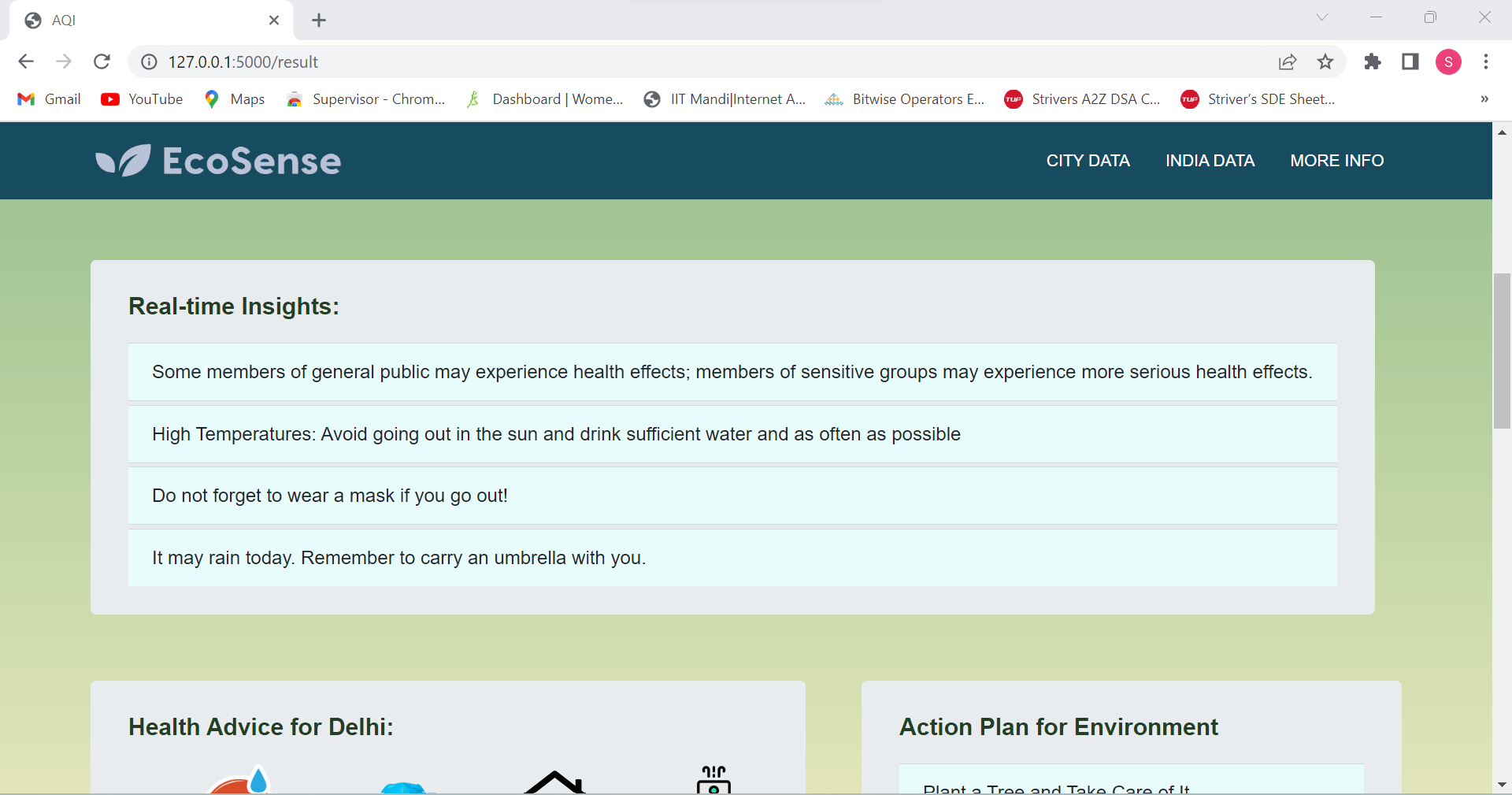 GitHub - ShreyaGarg01/EcoSense-AI-for-Environment: An AI based system that provides real-time ...