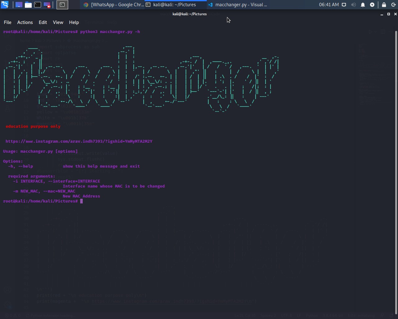 GitHub - joyson04/Macchanger