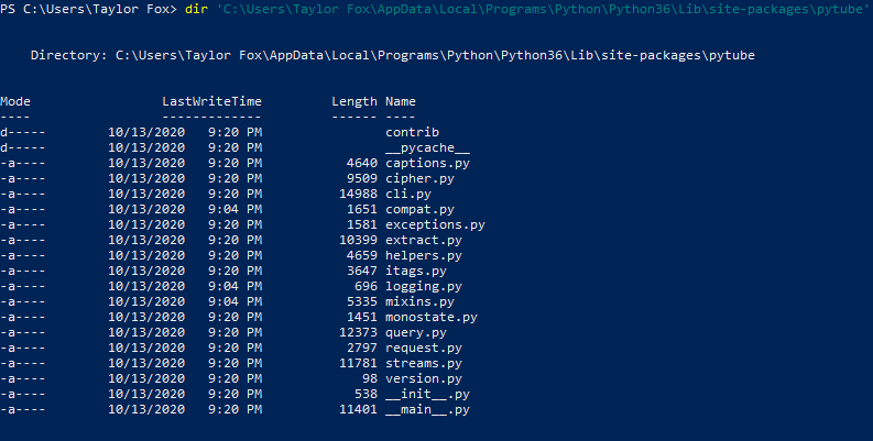 [DELETED] · Issue #745 · pytube/pytube · GitHub