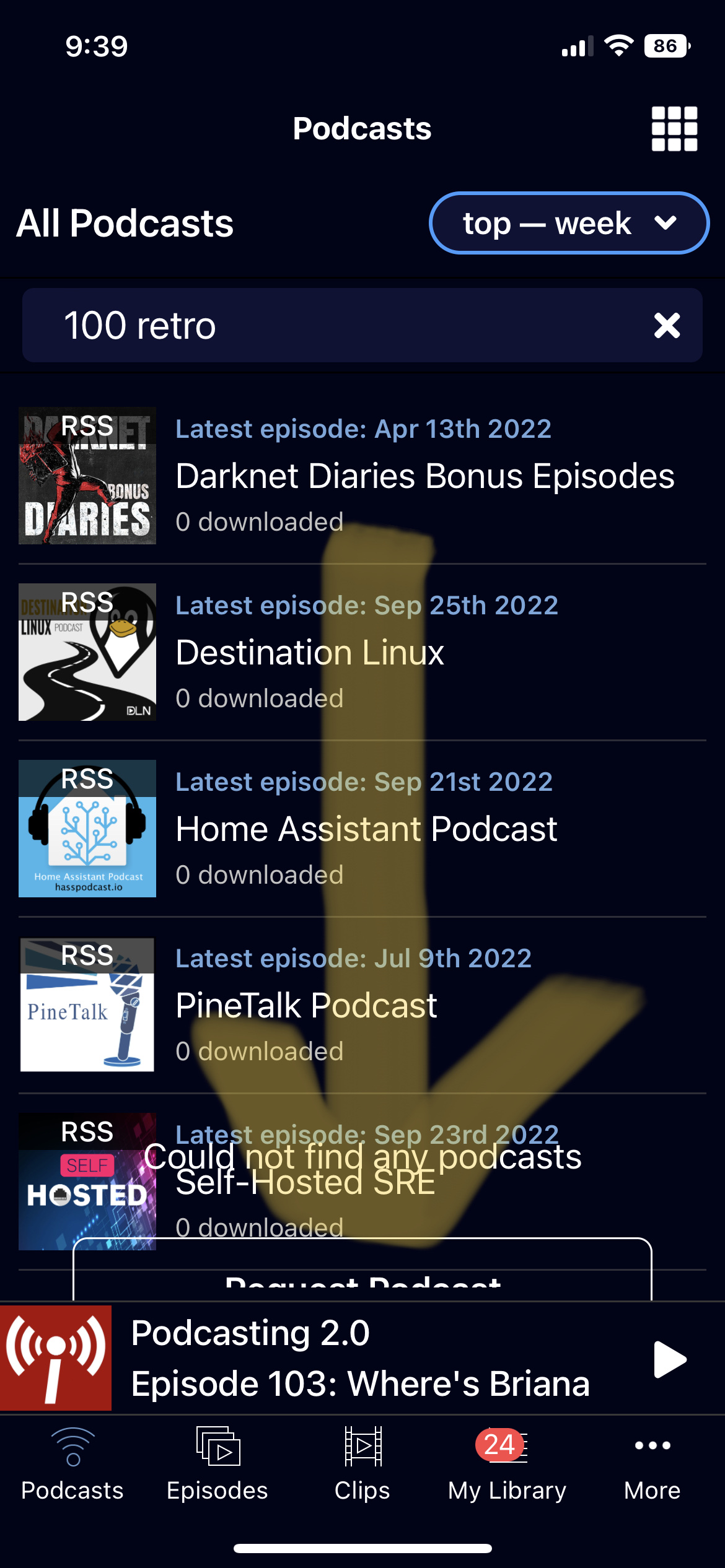 Information hidden behind minimized podcast · Issue #1292 · podverse ...