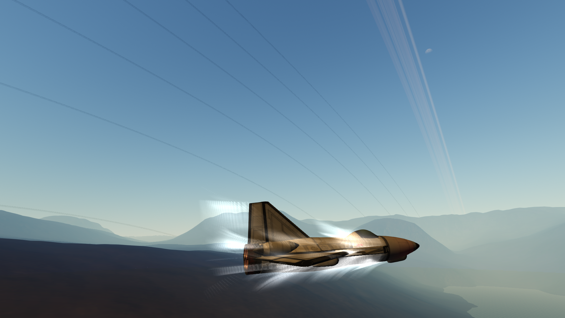 Kopernicus rings render in front of Scatterer Atmospheres in scaledspace · Issue #184 · LGhassen ...