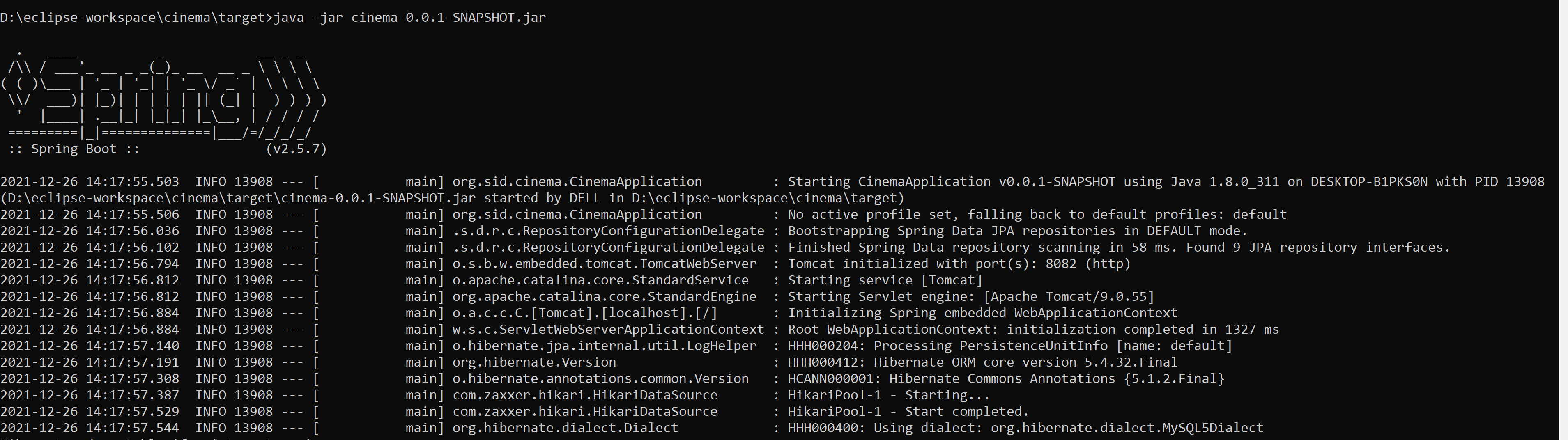 GitHub - AKDIMEHassan/Cinema: Partie Backend