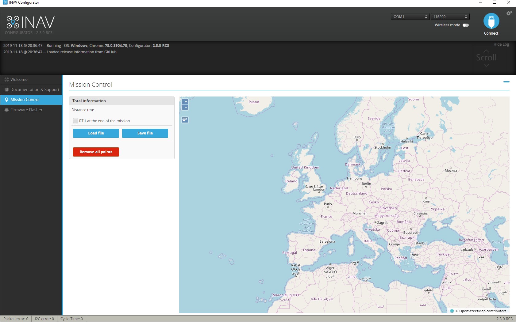 iNav 2.3RC3 GPS shows blank sheet instead of Map · Issue #856 ...