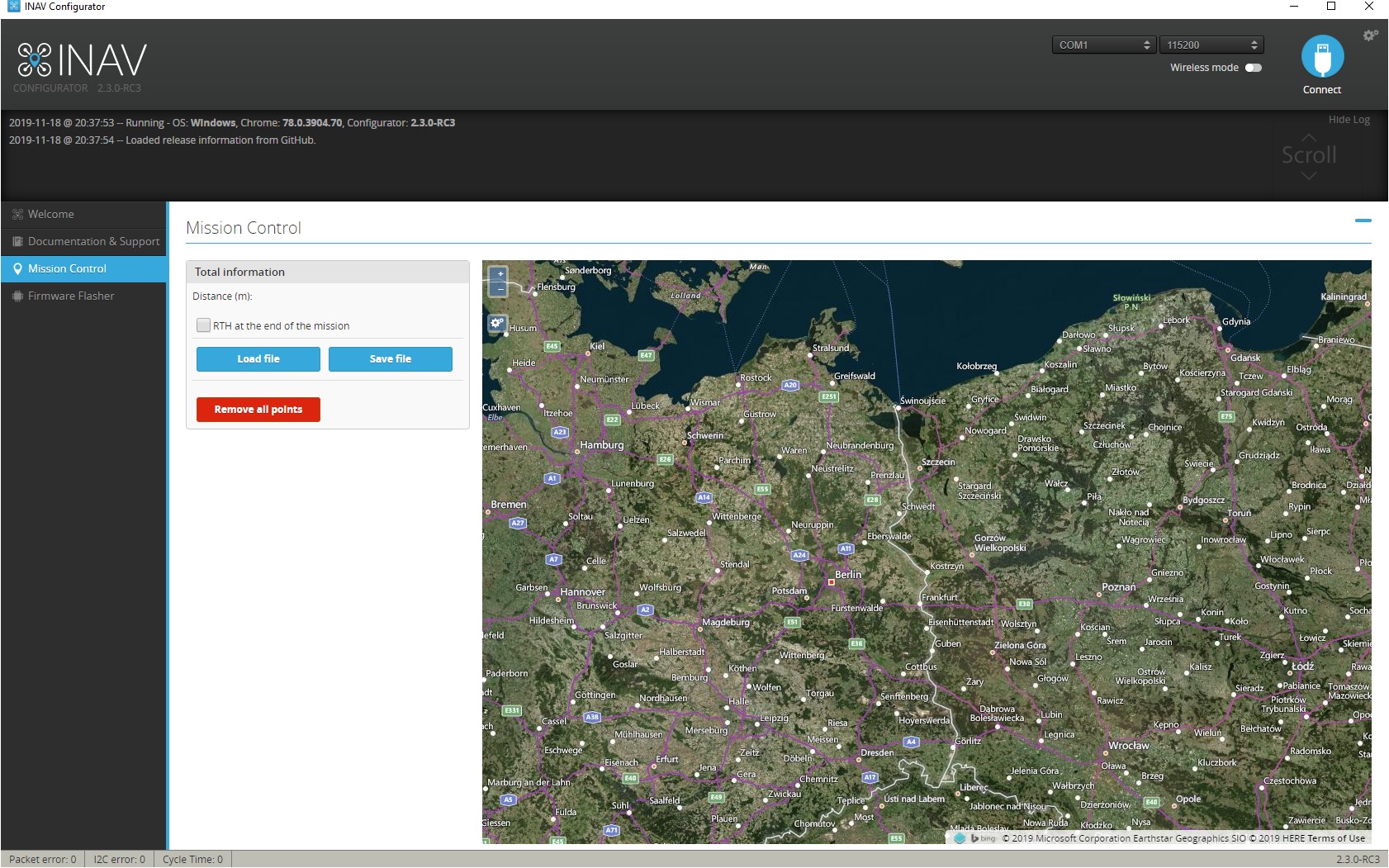 iNav 2.3RC3 GPS shows blank sheet instead of Map · Issue #856 ...