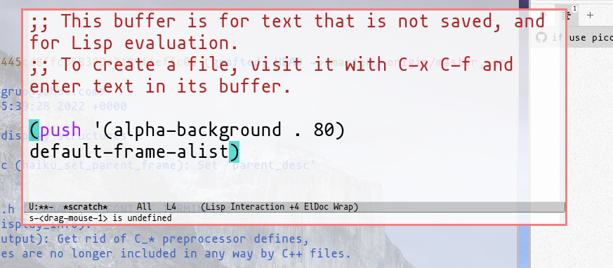 if use picom,xmonad does not display emacs border correctly after emacs update.（Update: emacs ...