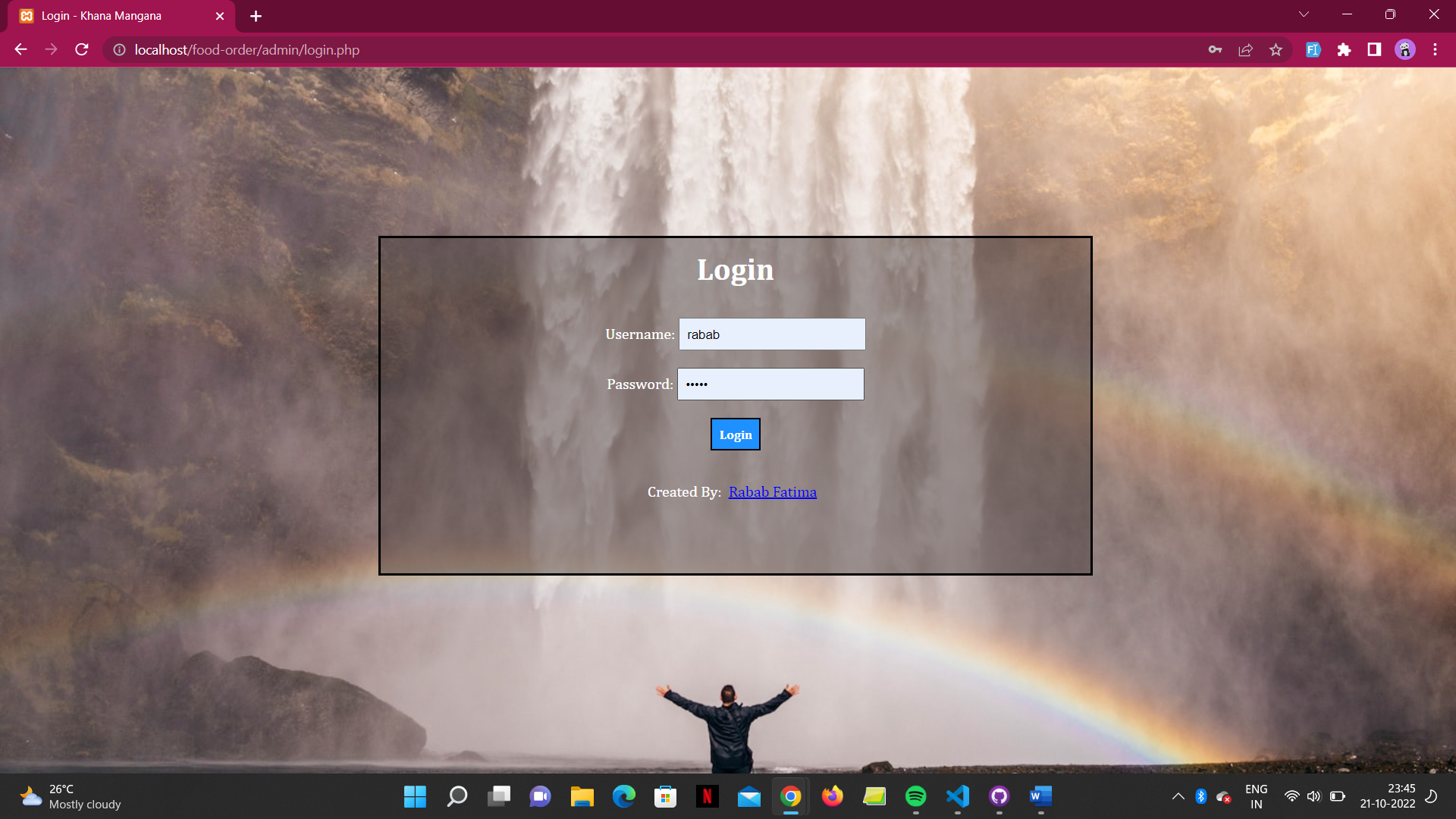 GitHub - RababHussain/Khana_Mangana