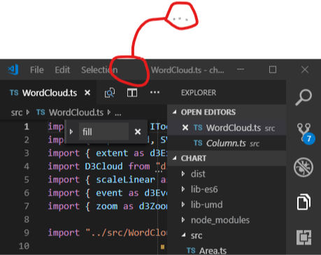 Custom title bar and menus: Title Position Not Centered · Issue #58169 ...