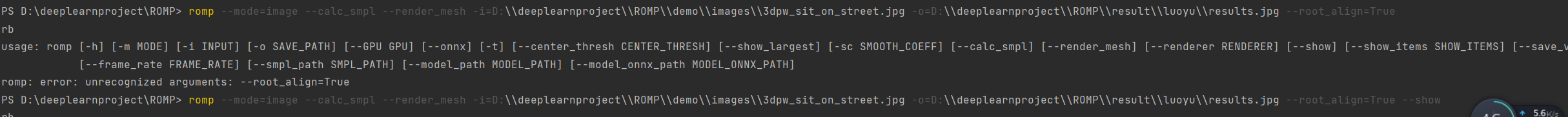 Fix a bit upward position with newly trained checkpoints in simple-romp · Issue #242 · Arthur151 ...