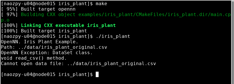Running error · Issue #232 · Artelnics/opennn · GitHub