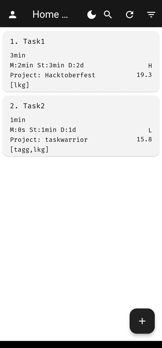 [IMPROVEMENT] UI changes in the task list tile on the Home Page · Issue #22 · CCExtractor ...