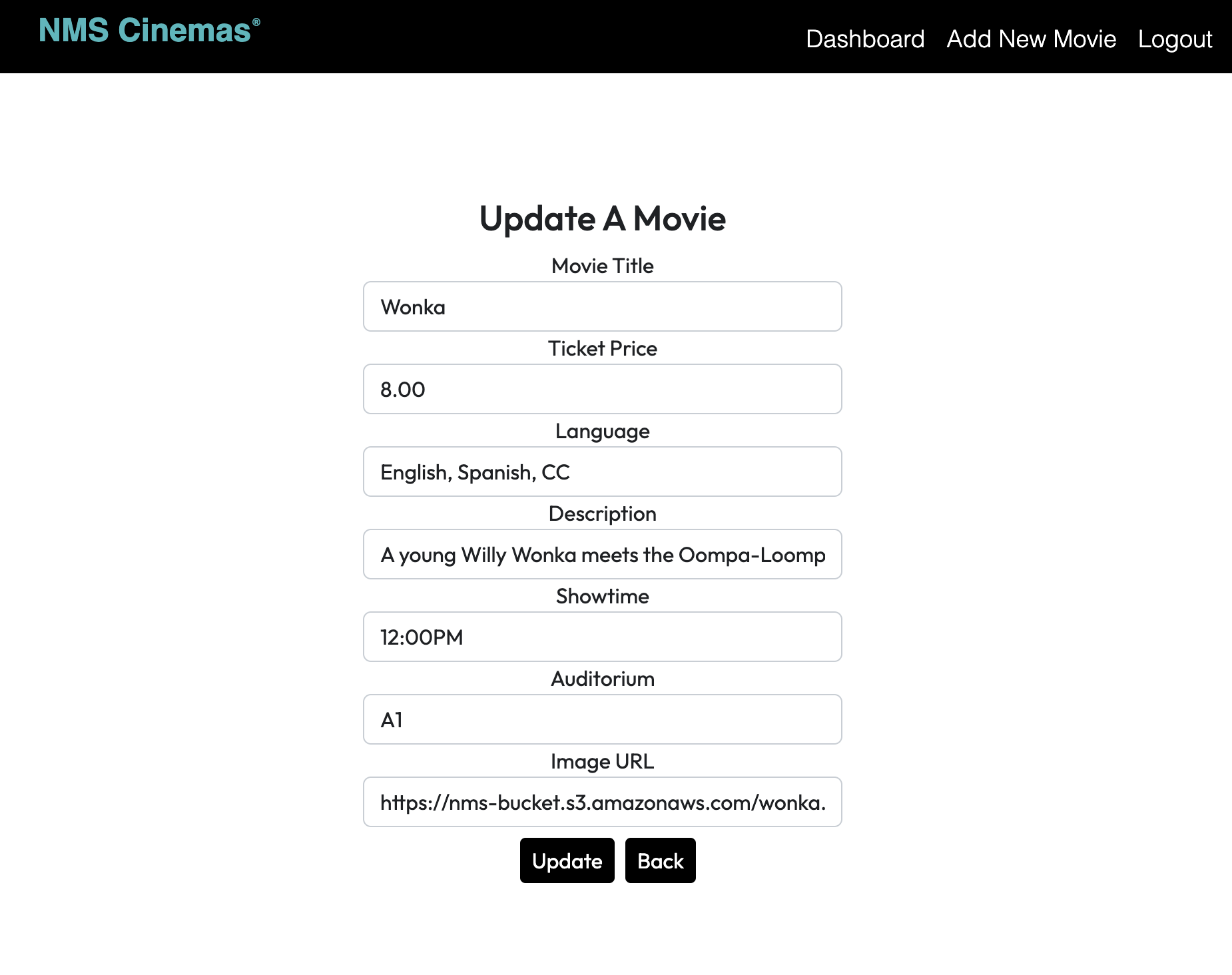 GitHub - bgaskins/nms_cinemas_backend: Backend of a ticket booking web ...