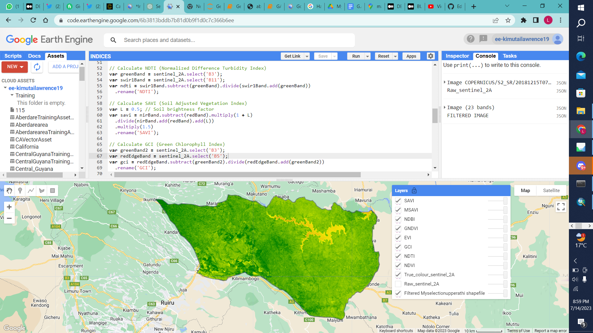 GitHub - KimutaiLawrence/GEEProcessess: Google Earth Engine Processess ...