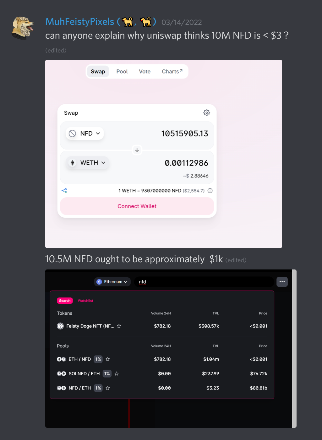 Small trades with bad pool gives bad price new auto router · Issue #3147 · Uniswap/interface ...