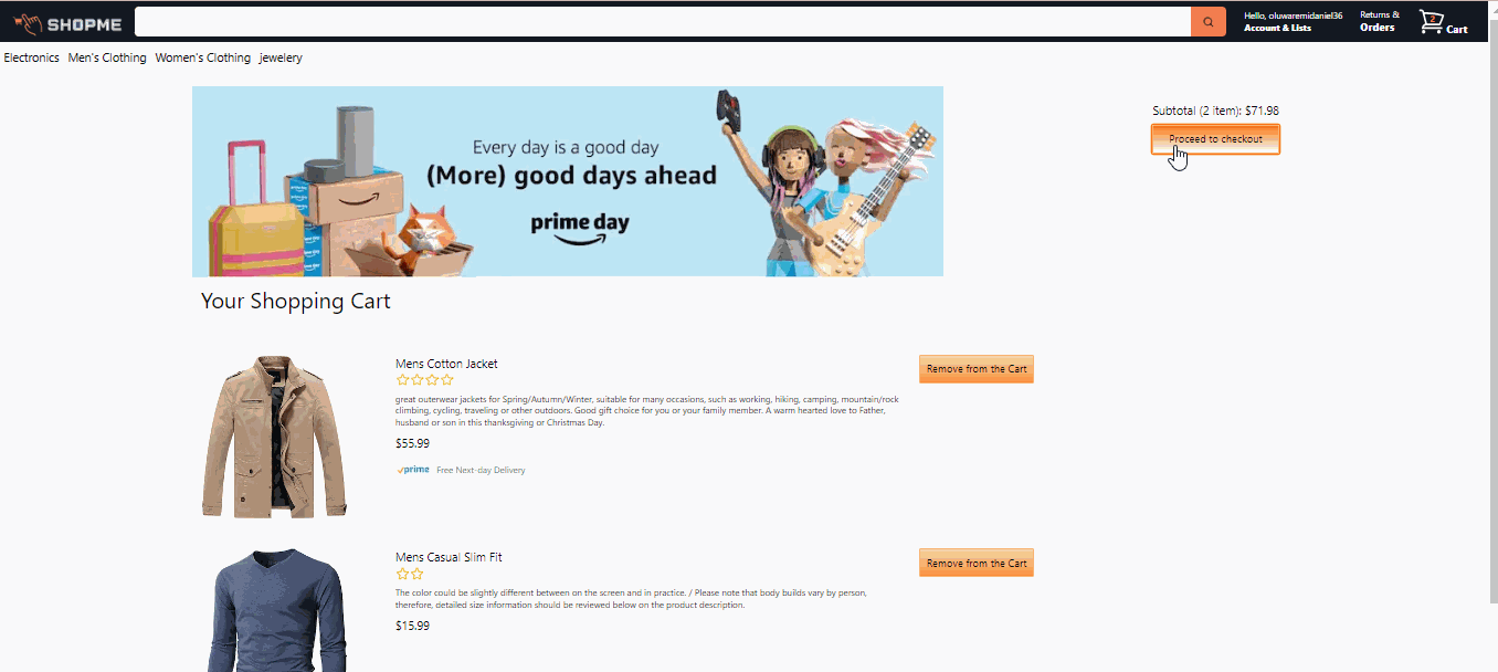 GitHub - Remi-dee/Shopme: Shopme is a light weight amazon look like e ...
