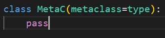 [Feature requests] Support for metaclass keyword · Issue #4189 · microsoft/pylance-release · GitHub