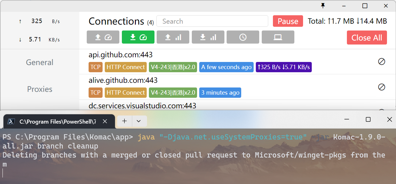 [Feature/Idea]: Support for System Proxy · Issue #247 · russellbanks/Komac · GitHub