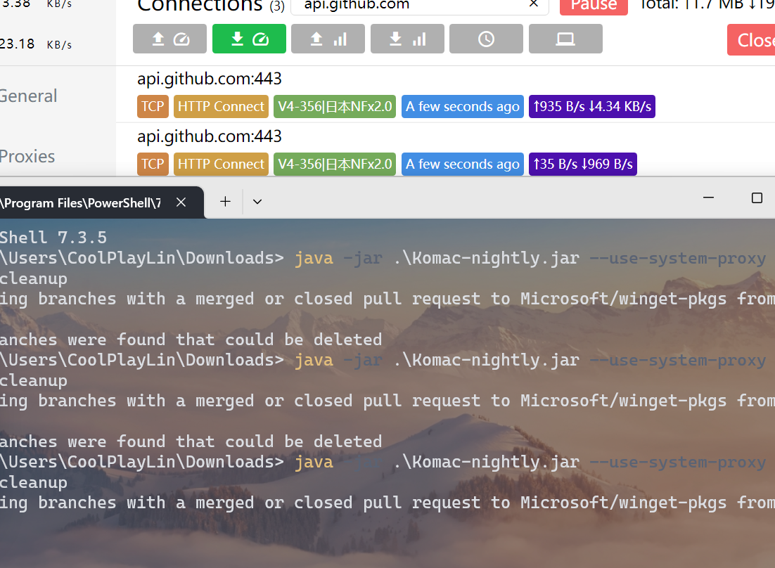 [Feature/Idea]: Support for System Proxy · Issue #247 · russellbanks/Komac · GitHub