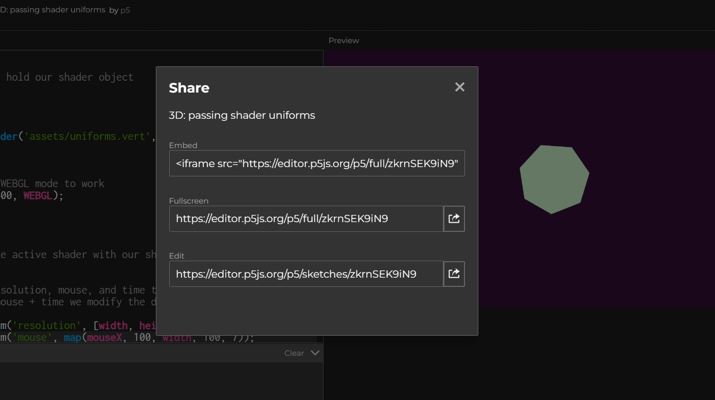 Adding social media icons to share directly in share feature · Issue #2514 · processing/p5.js ...