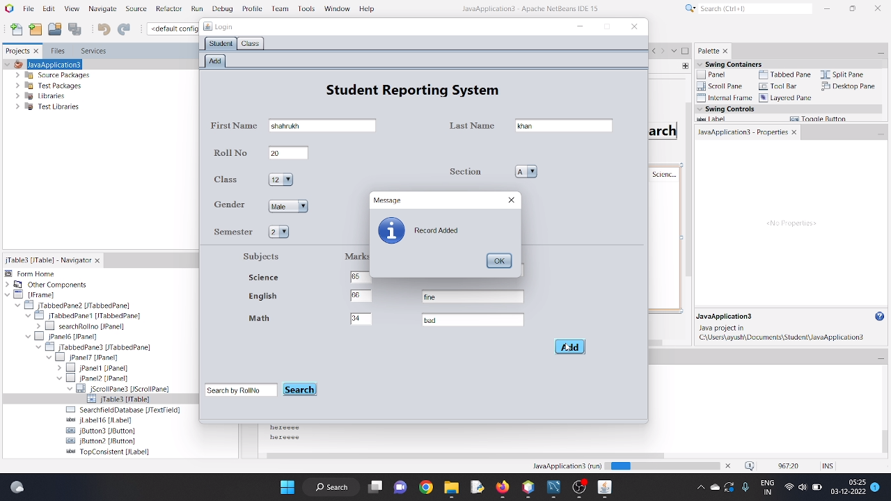GitHub - dippinchachan123/StudentReportingSystem