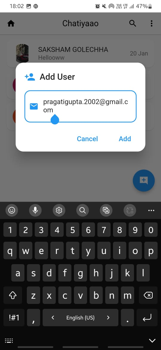 GitHub - SakshamGolechha/chat_application