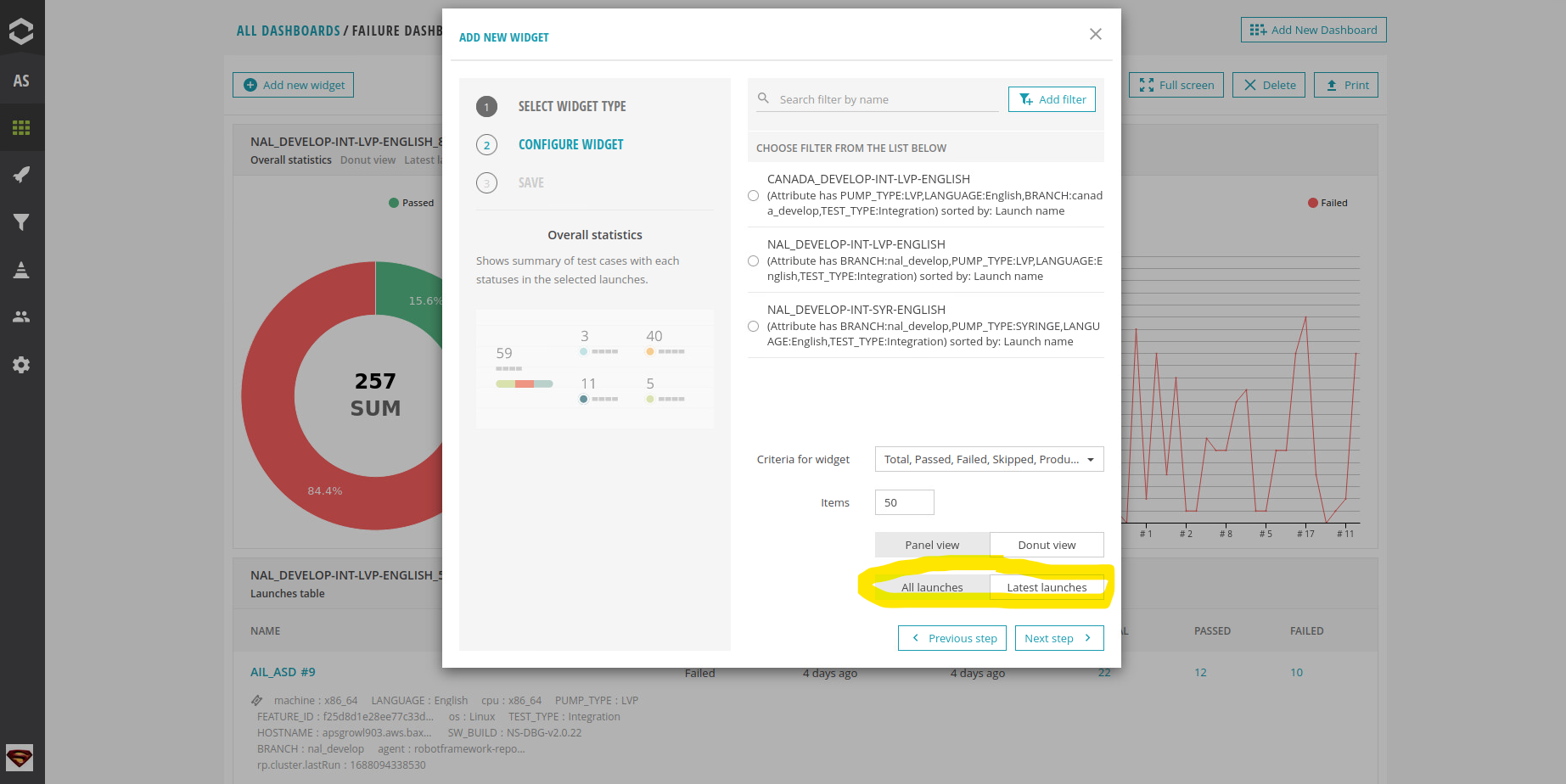 Filter Launches based on creation date. · Issue #2051 · reportportal ...
