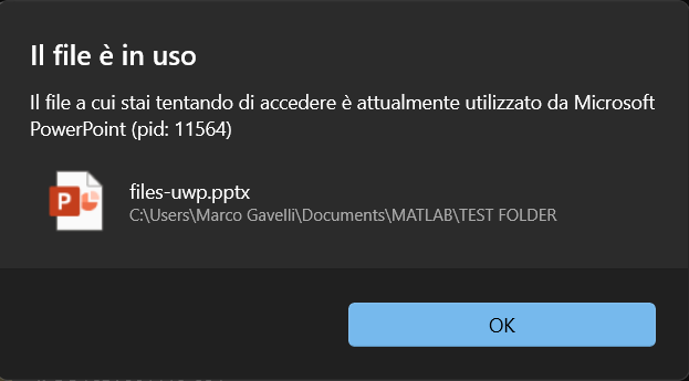 File In Use Dialog Should Show The File Name And Extention · Issue 8922 · Files Communityfiles