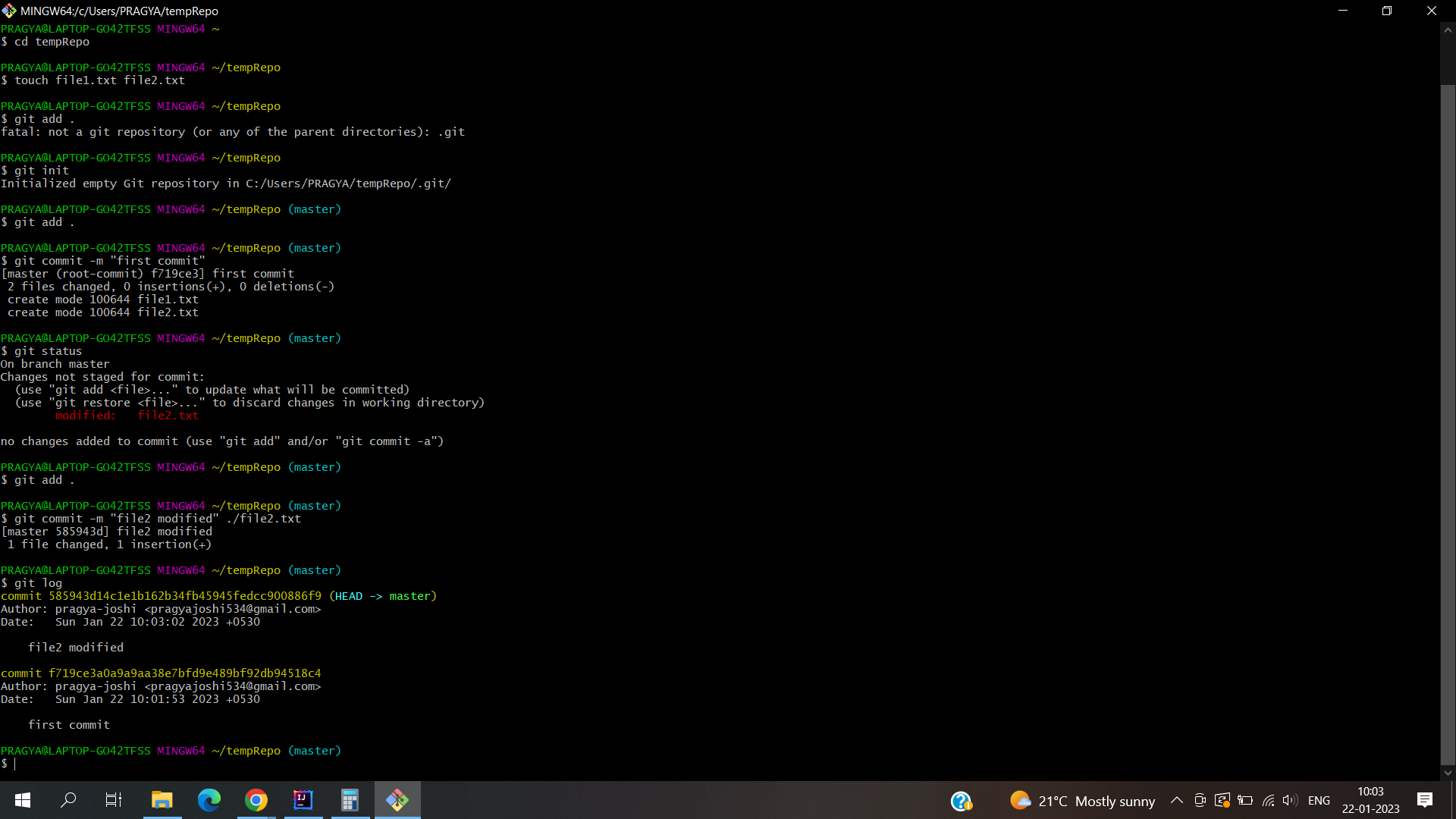 GitHub - pragya-joshi/Assignment1