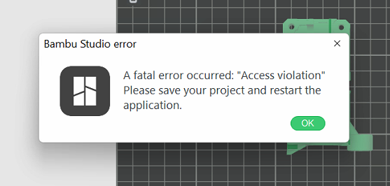 A fatal error occurred: "Access Violation" when attempting to slice model · Issue #675 ...