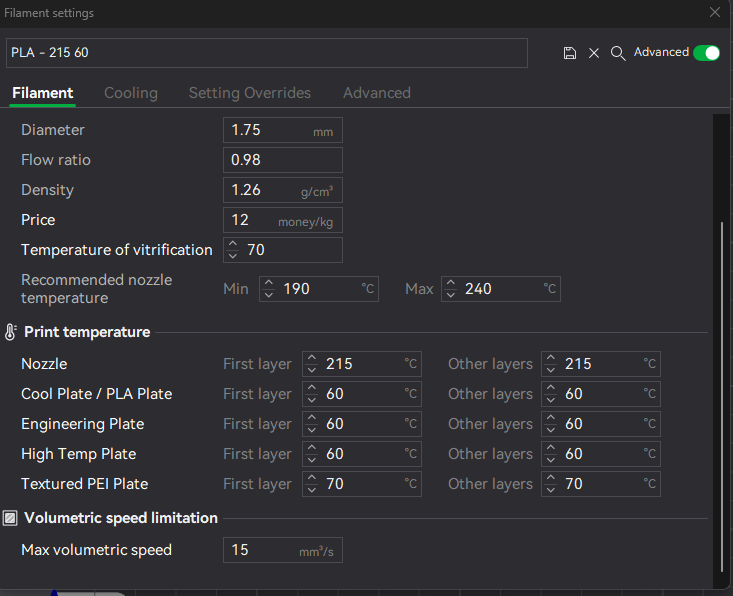 Flow calibration checkbox unticked status not retained between prints ...