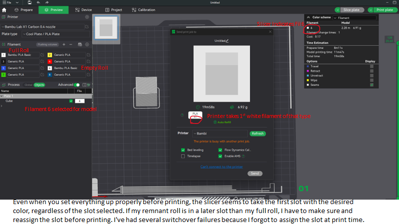 Auto refill / filament backup not working (1.7 beta 2) · Issue #2103 · bambulab/BambuStudio · GitHub