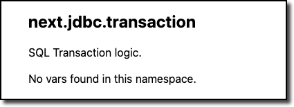 Figure out what to do with empty namespaces · Issue #21 · cljdoc/cljdoc · GitHub