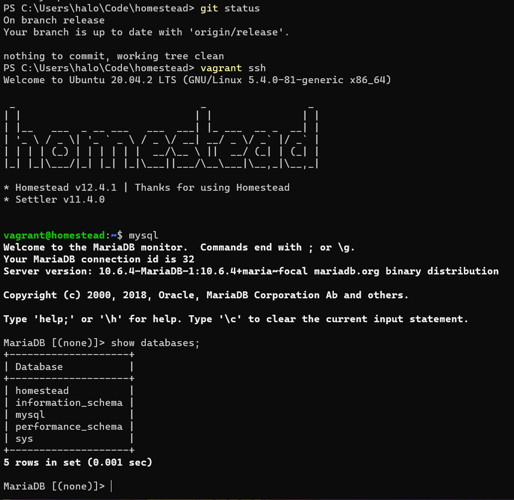 Mariadb Not Being Installed · Issue 1683 · Laravel Homestead · Github
